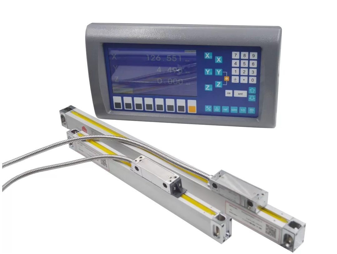 ES8C Grey 3 Axis LCD Digital Linear Readout Scale Ruler