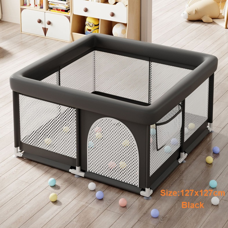 Parque Infantil Bebe de 127x127cm - Parques de Juegos para Bebé con ...