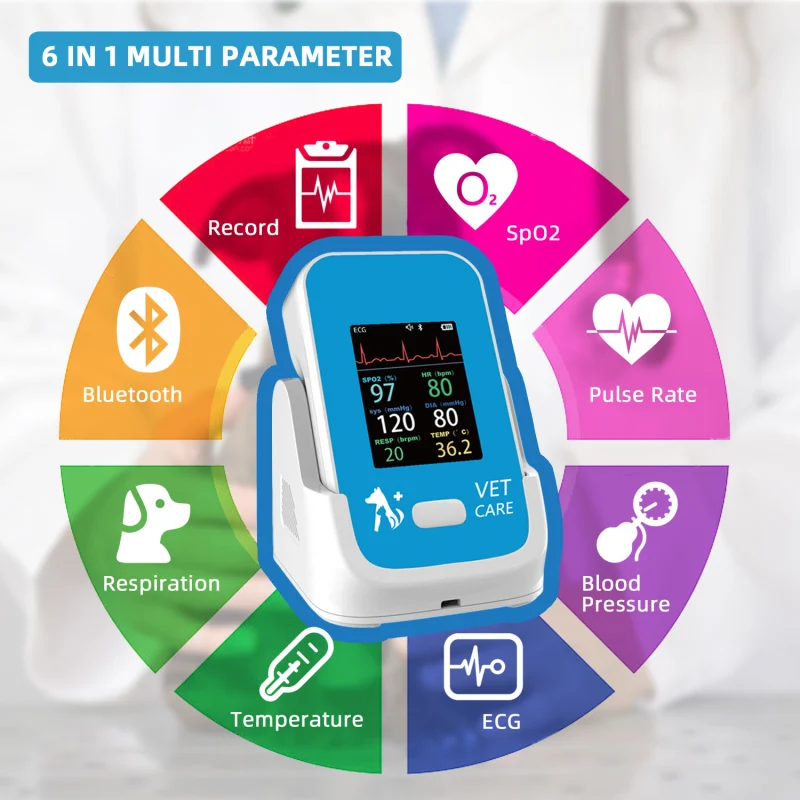 Berry Vet Veterinary Handheld Pulse Oximeter for dog cat horse hot sale ...