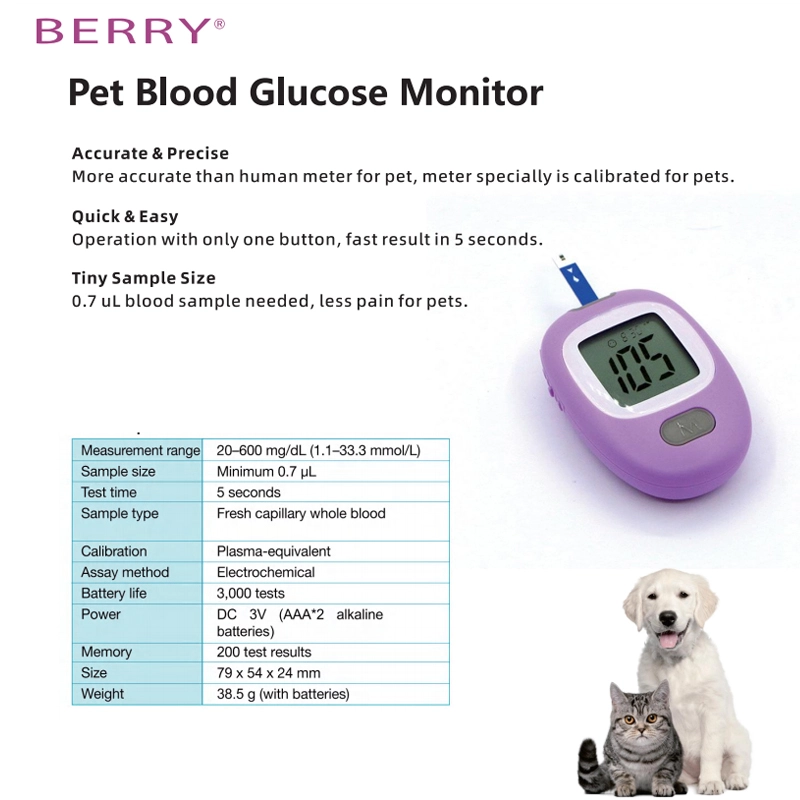 Pet Blood Glucose Monitor
