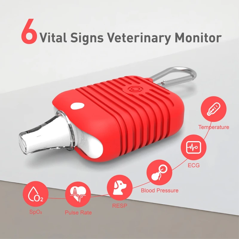 Pepultech AM4100 Veterinary Pulse Oximeter - Portable Health Monitor ...