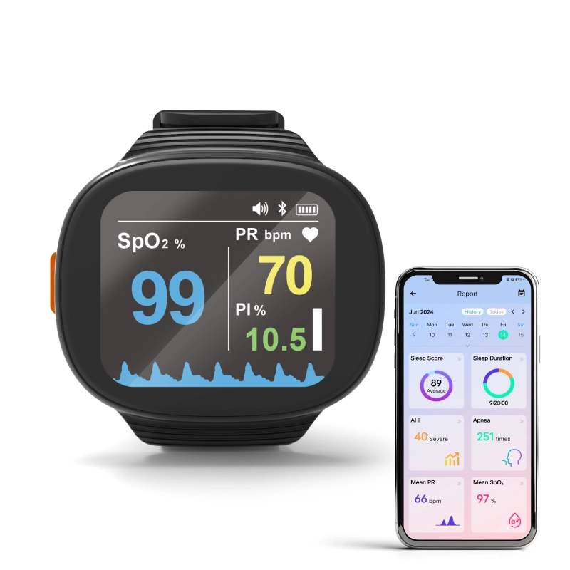 Pepultech BM2000A Fingertip Pulse Oximeter - Sleep Apnea Monitor