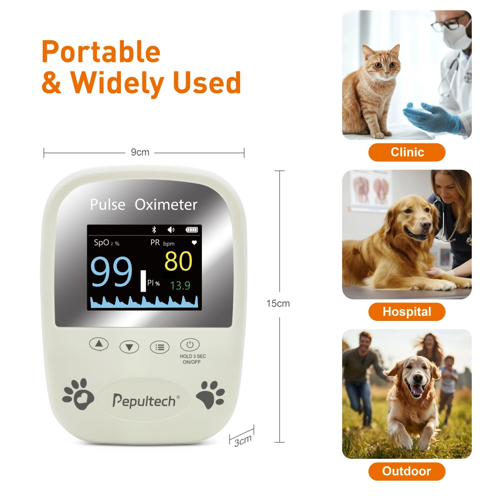 Handheld Tongue Probe – Veterinary Pulse Oximeter