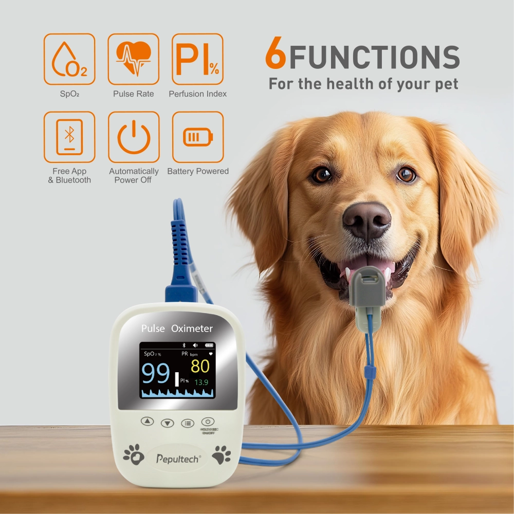Handheld Tongue Probe – Veterinary Pulse Oximeter