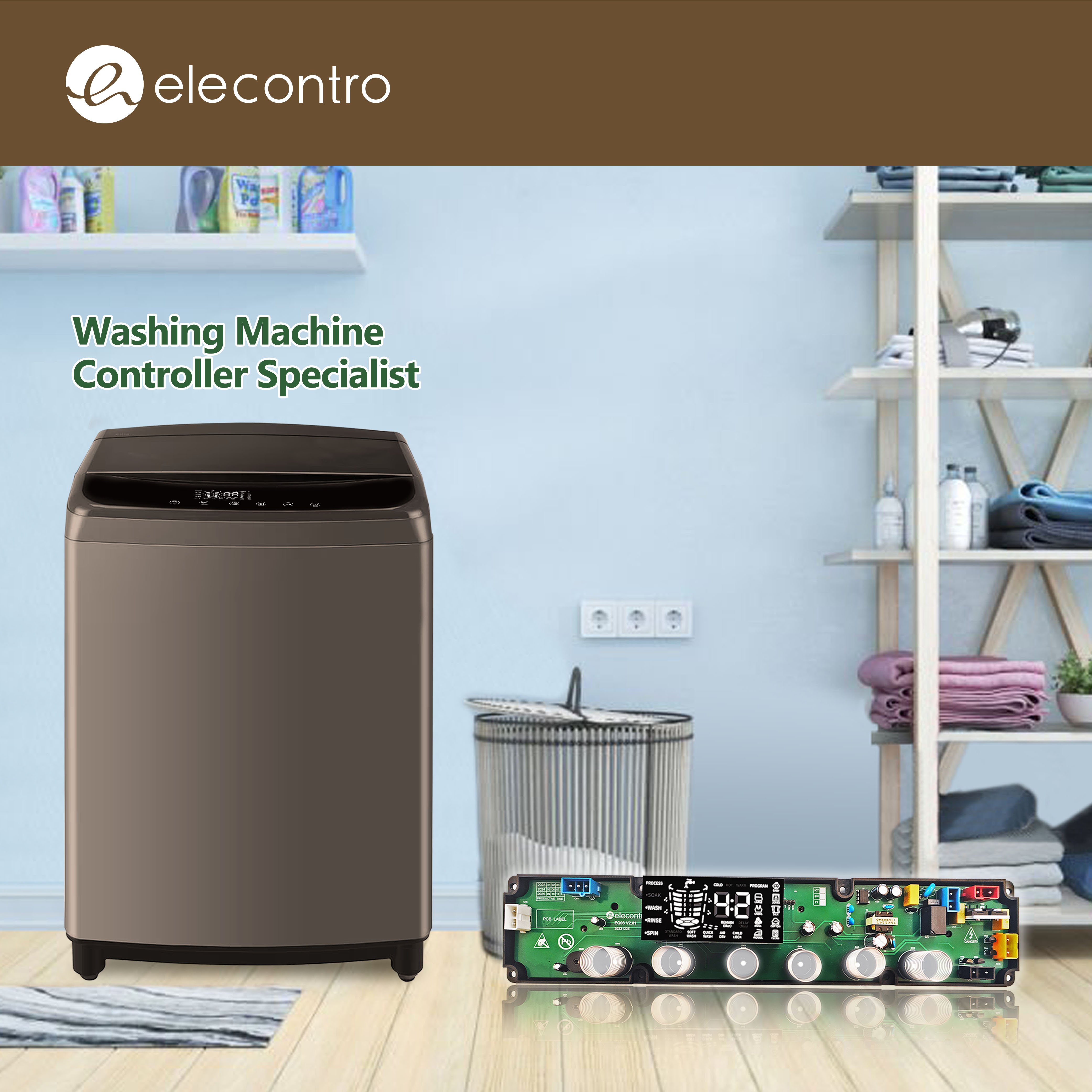 EQ03 Intelligent Washing Machine Control Board