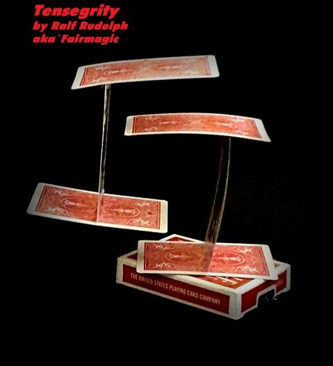 Tensegrity -An Impossible Card Sculpture