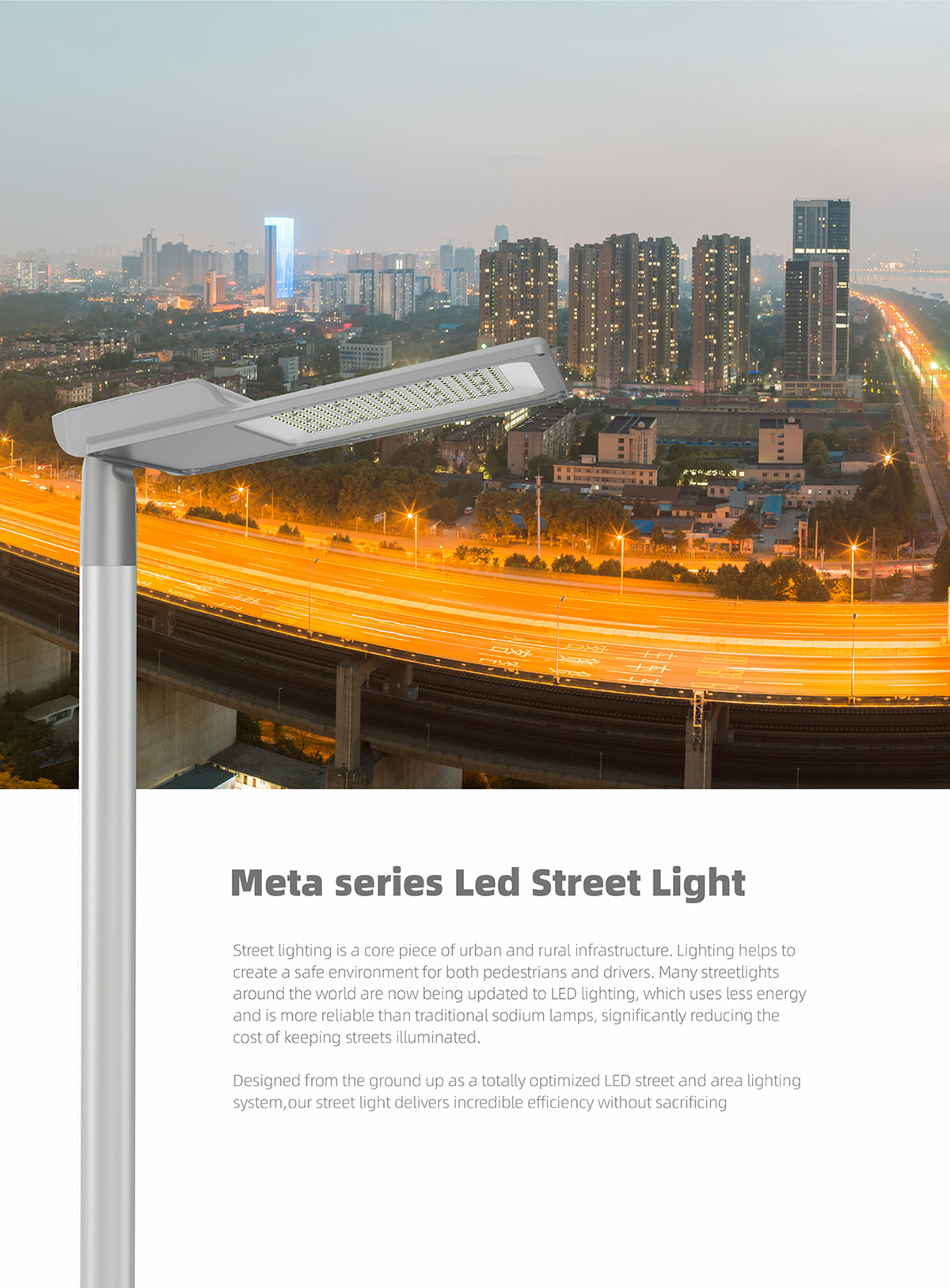 Meta Series Led Streetlight Outdoor Lighting