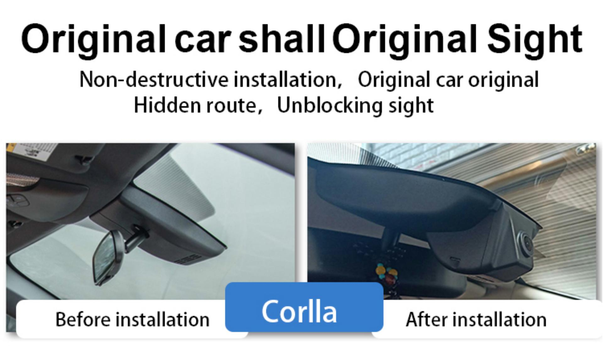 Toyota Dash Cam Front and Rear Video Systems Supporting Vehicle Security