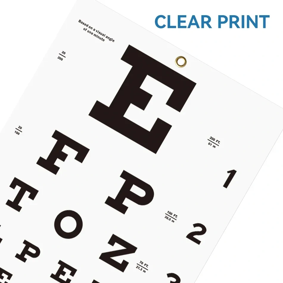 eye test cards