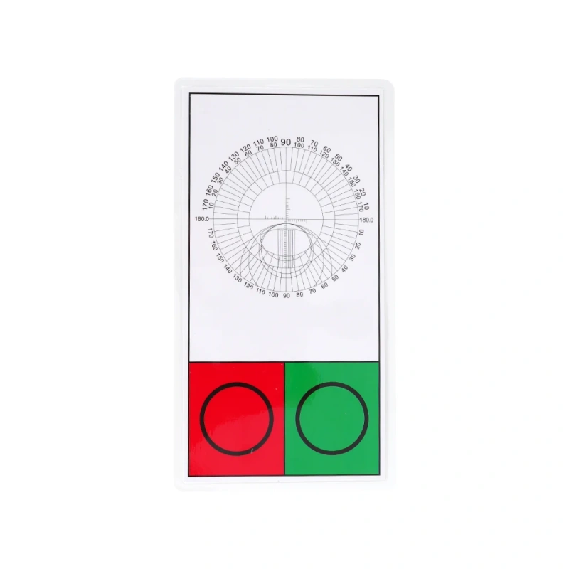 2PCS Near Vision Chart Test Card,Visual Test