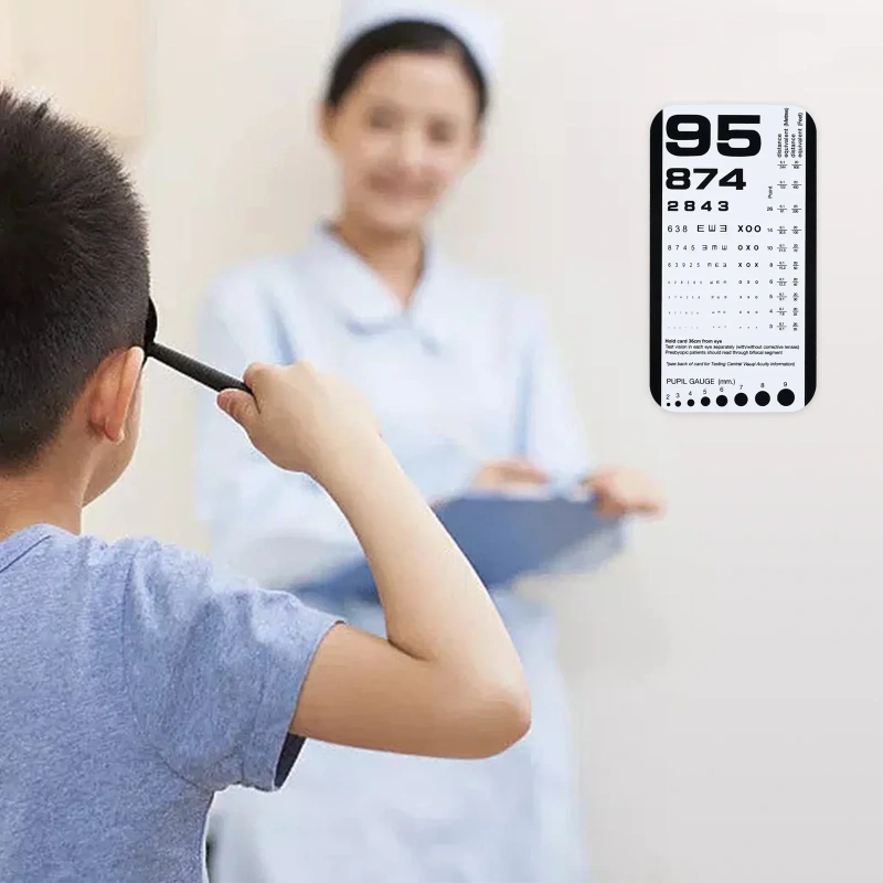Far Near Vision Standardized Eye Chart,Visual Test
