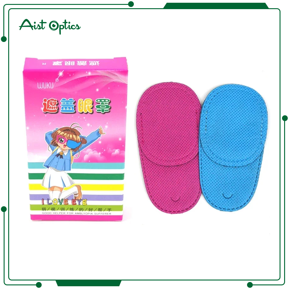 Child Occlusion Medical Lazy Eye Patch Eyeshade for Kids Strabismus ...
