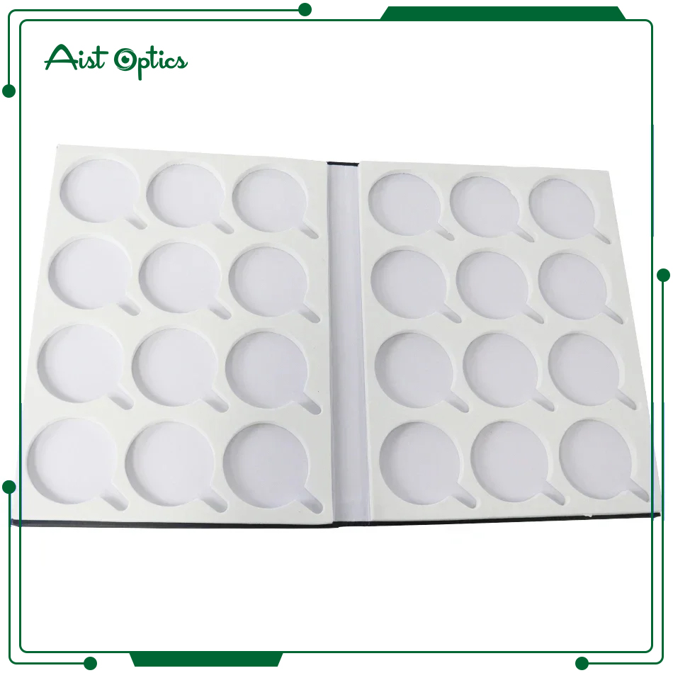 24 Pcs Sunglasses Eyewear Optical Lens Display Case,Glasses Other Tools