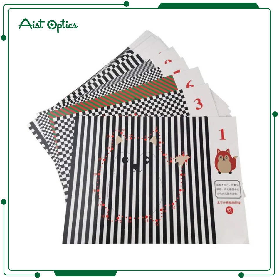 Visual test card DONG-WU-KA,Visual Training