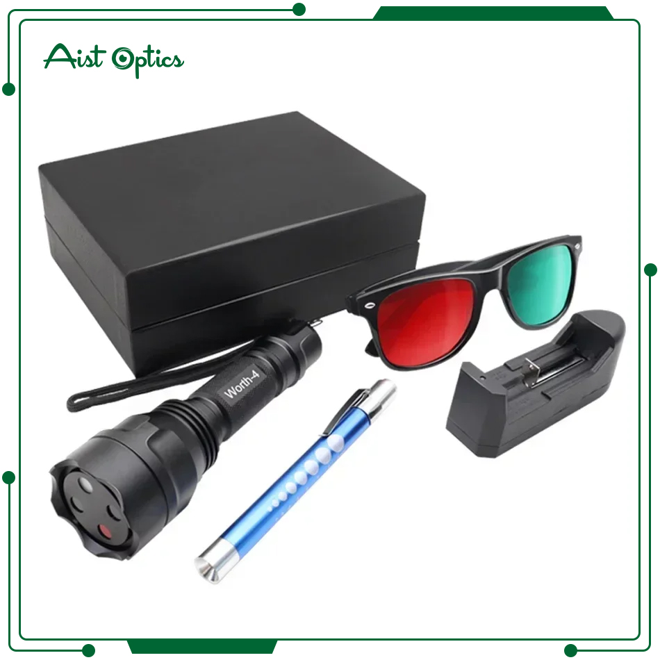 Ophthalmic Portable Metal Worth 4 Dot Test Light,Visual Test