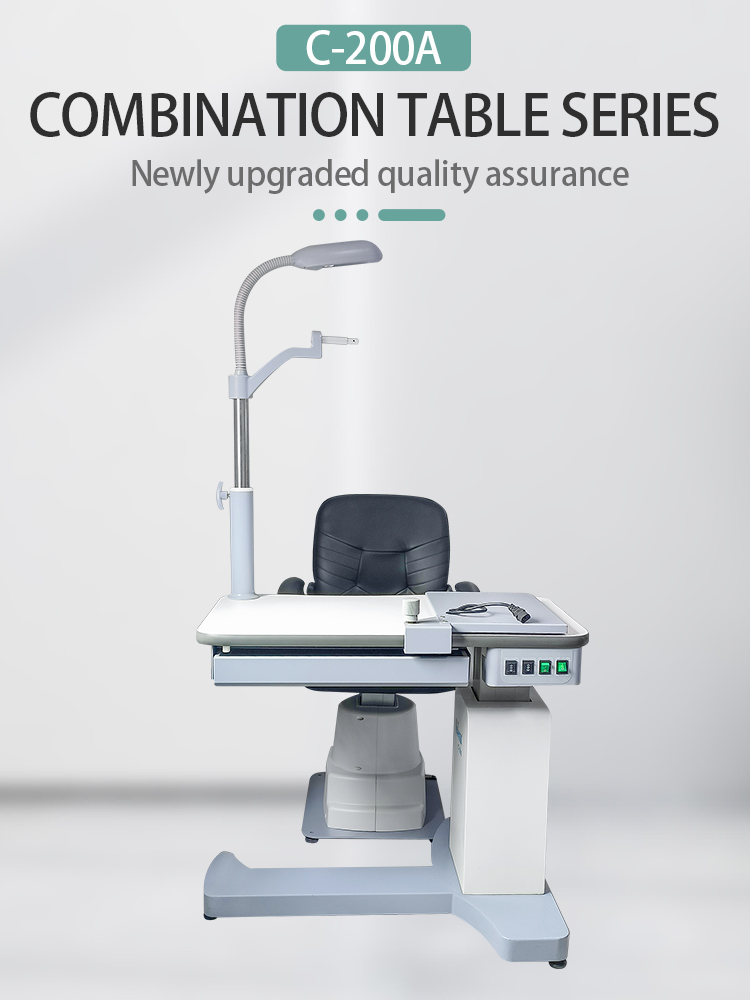 C-200A Optometry unit ophthalmic chair eye exam table optical equipment ...