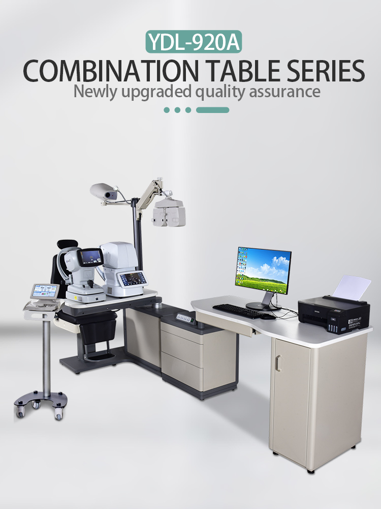 Integrated Optometry Table Optometry Unit Lifting Platform Combination ...