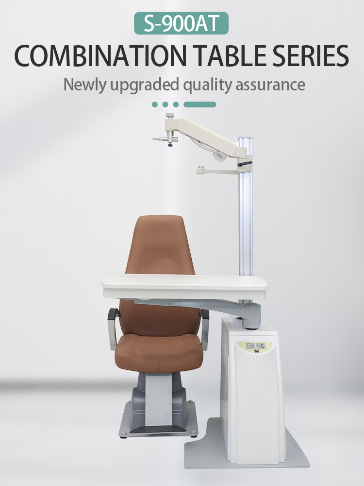Integrated Optometry Table Optometry Unit Lifting Platform Combination ...