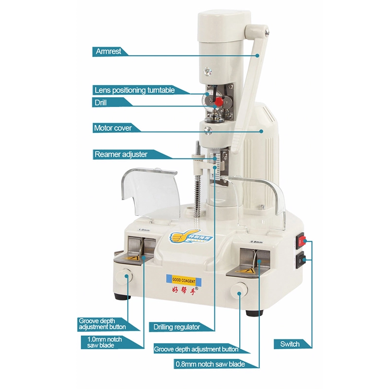 CP-24C Lens drilling slotting machine