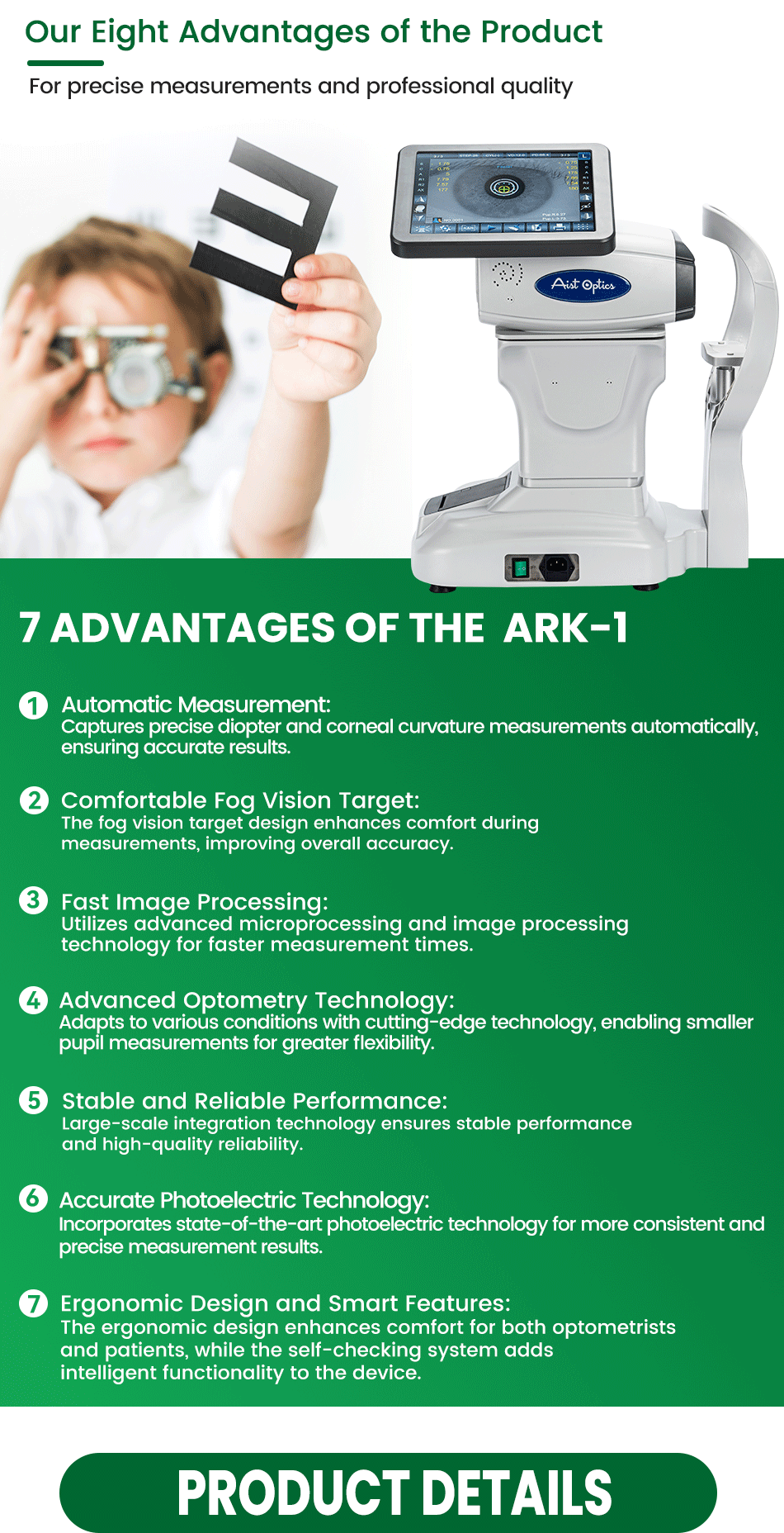ARK-1 Auto Refractometer with Keratometer,Optometry Instruments