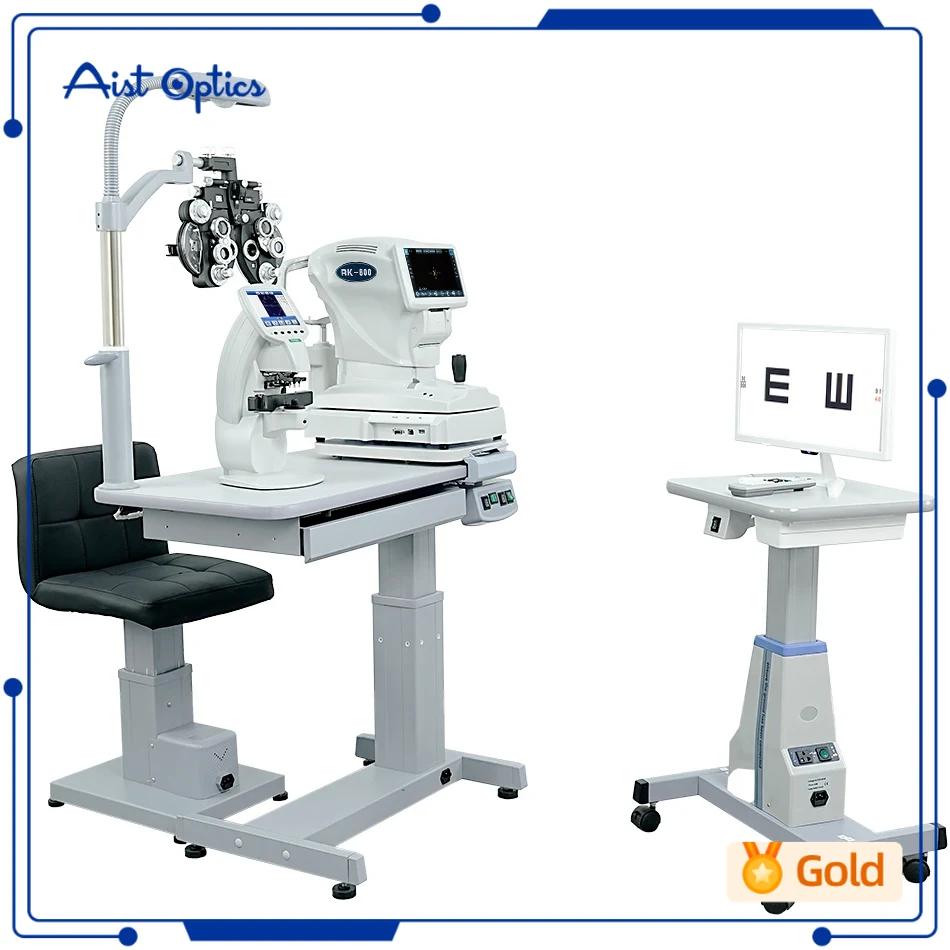 Optometry Auto Refractor Chair Unit Ophthalmic Unit Instruments Auto ...