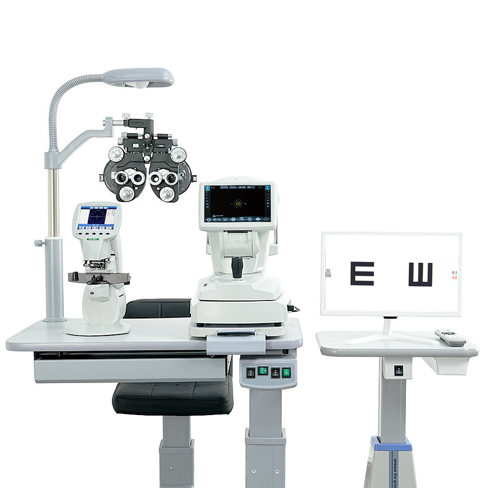 Optometry Auto Refractor Chair Unit Ophthalmic Unit Instruments Auto ...