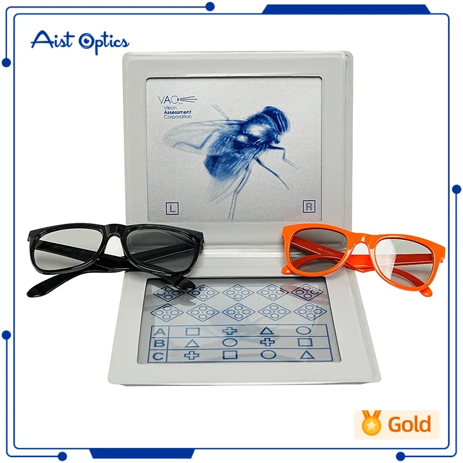 Optometry Stereo Fly Vision Test,Visual Test