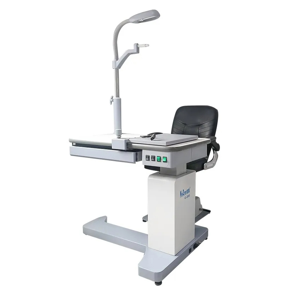 C-200A Optometry unit ophthalmic chair eye exam table optical equipment ...