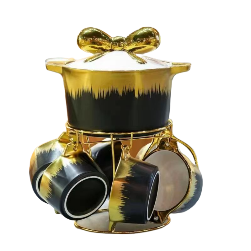 Ceramic Pot Bowls Set 8Pcs