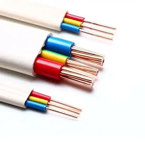 Flat PVC Cable Twin and Earth Cable TPS 2 3 4 5 6 7 8 9 Core Pin AWG ...