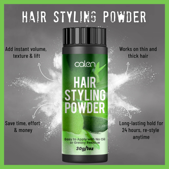 Hair Styling Powder Natural Look Styling Powder for Men Volumizing 30G