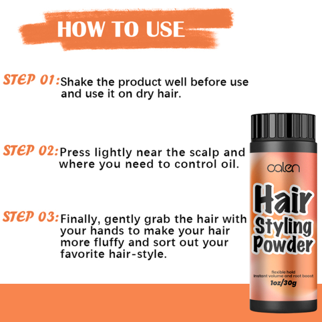 Texturizing Powder Flexible Hold Hair Powder for Men