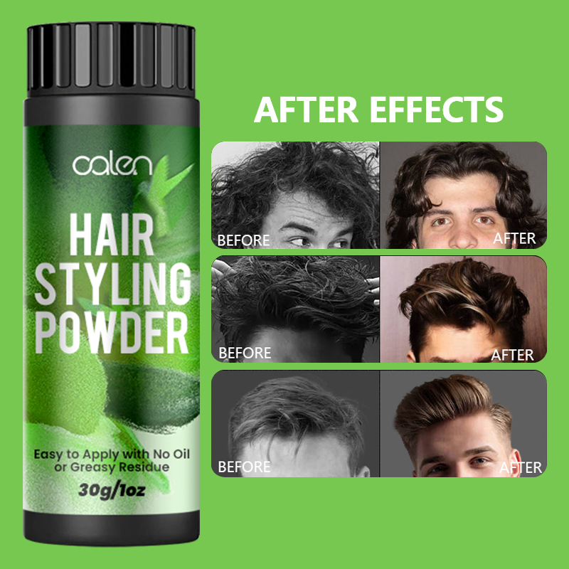 Hair Styling Powder Natural Look Styling Powder for Men Volumizing 30G