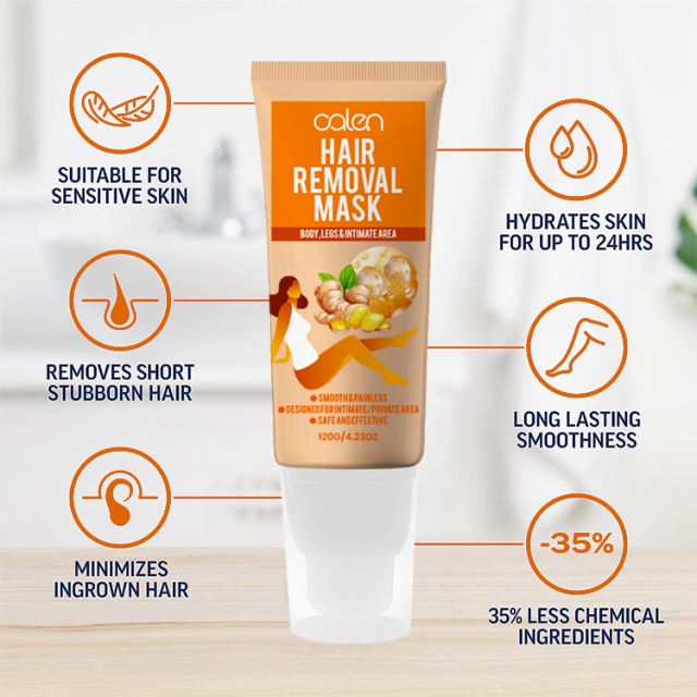 Oalen OEM 120G Gentle And Safe Private Parts Hair Removal Mask