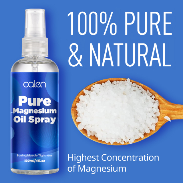 Oalen 120ml Private Label Application Magnesium Oil Spray for Skin