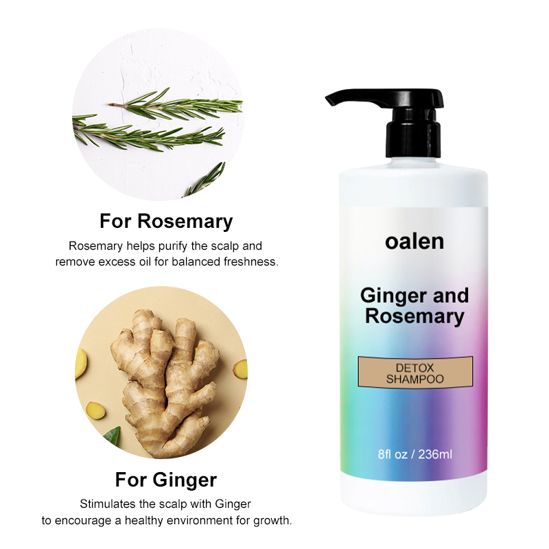 Introducing Ginger & Rosemary Detox Shampoo: The Herbal Clarifying ...