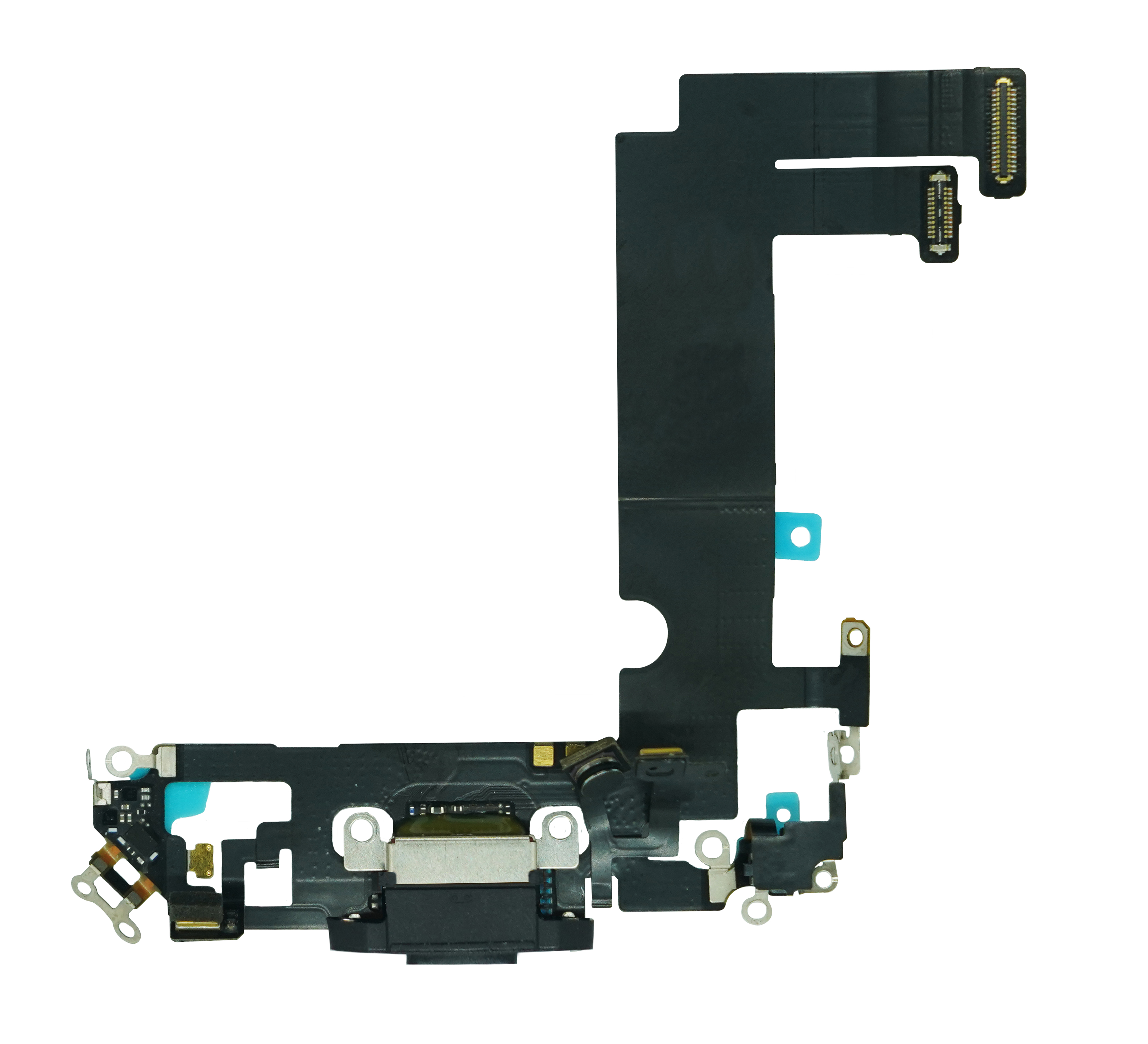 Charging Port Flex Cable for iPhone 12 mini (PULLO)-Black