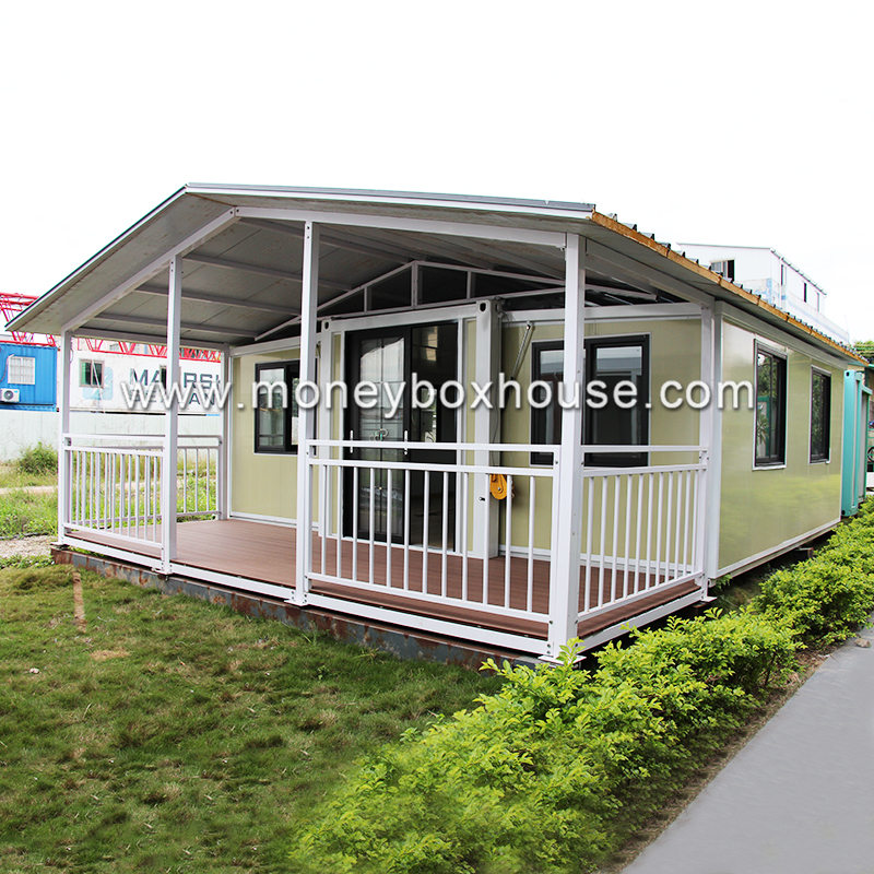 Luxury 20ft 40ft modular prefab 2 bedroom expandable container house ...