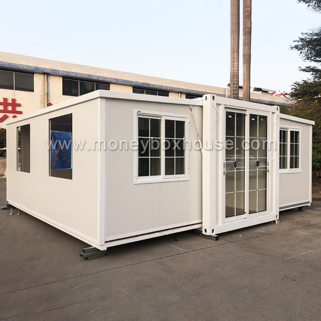 Prefabricated expandable container house