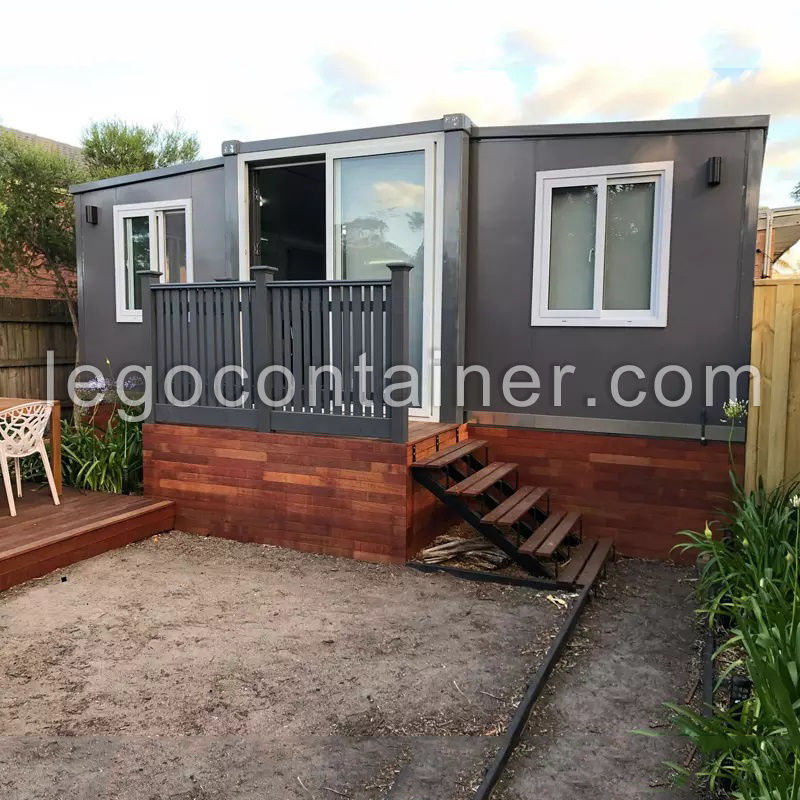 Luxury prefab foldable homes mobile expandable house with 2 bedroom