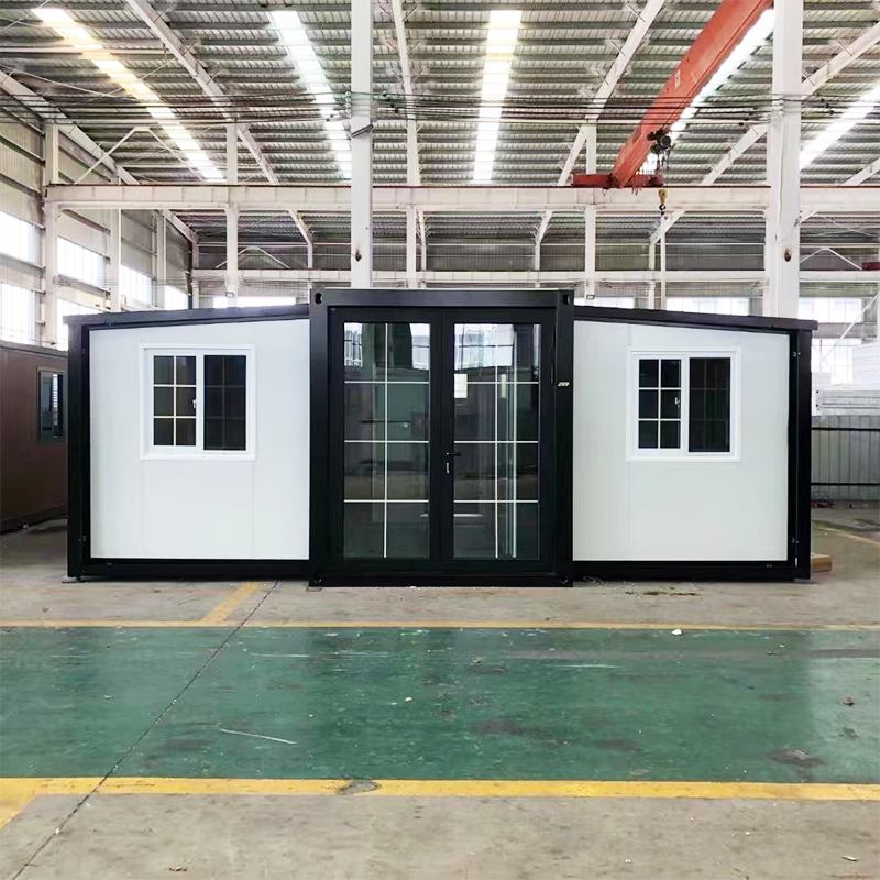 Portable dulex expanding container home foldable 3 bedroom prefab homes ...