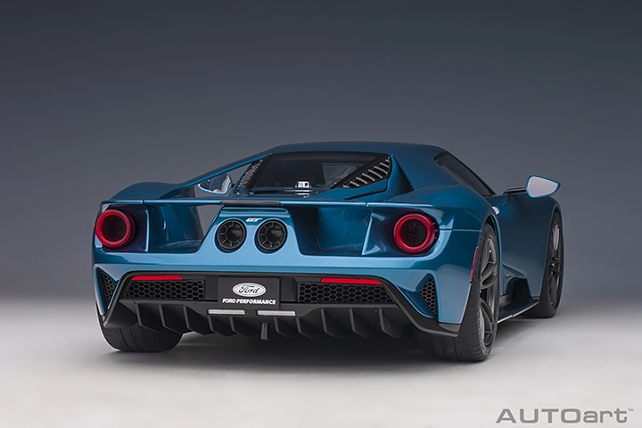 1/12 FORD GT 2017 (LIQUID BLUE)