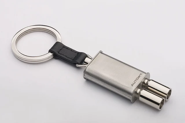 40603 EXHAUST KEYCHAIN WITH MULTI-PURPOSE PENS