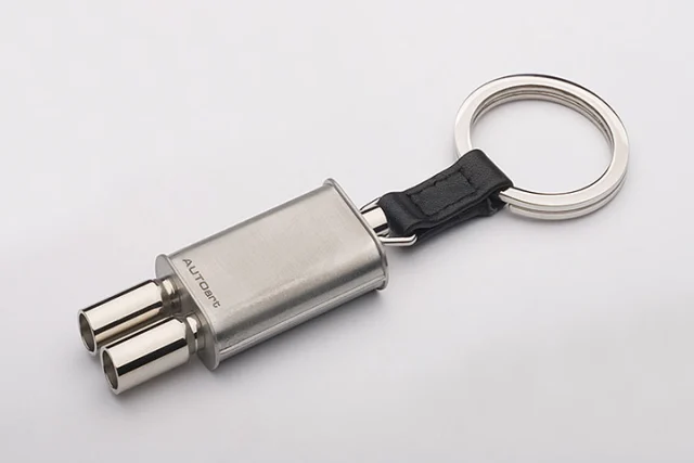 40603 EXHAUST KEYCHAIN WITH MULTI-PURPOSE PENS