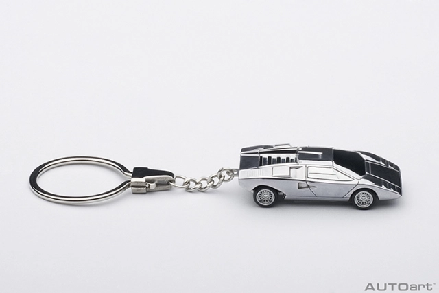 41608 1/87 LAMBORGHINI COUNTACH LP400 (ALUMINUM CAR KEYCHAIN)