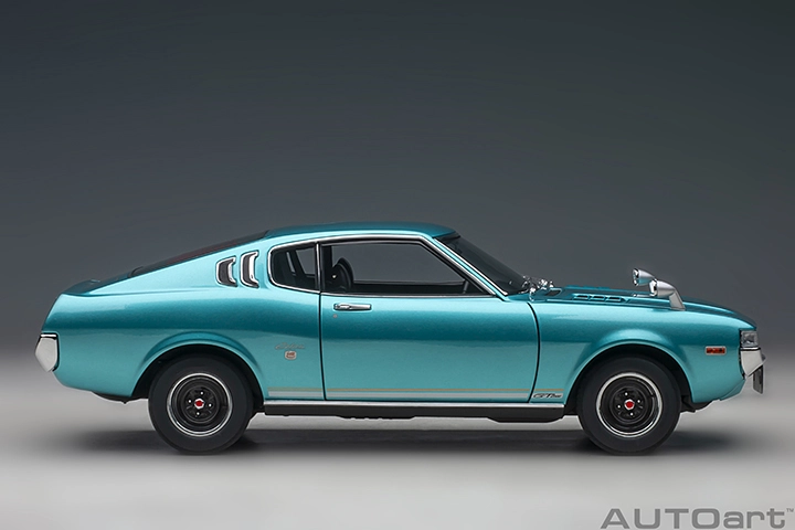 78767 1/18 TOYOTA CELICA LIFTBACK 2000GT (RA25) 1973 (TURQUOISE BLUE ...