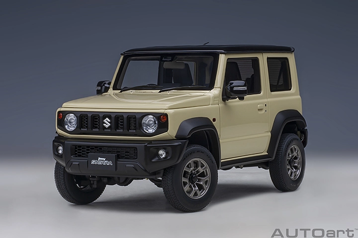 78510 1/18 SUZUKI JIMNY SIERRA (JB74)(CHIFFON IVORY METALLIC/ BLACK ROOF)