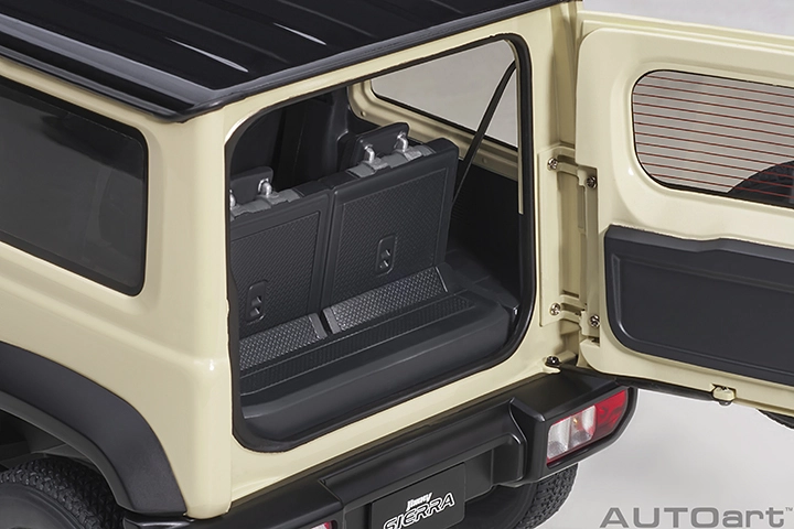 78510 1/18 SUZUKI JIMNY SIERRA (JB74)(CHIFFON IVORY METALLIC/ BLACK ROOF)