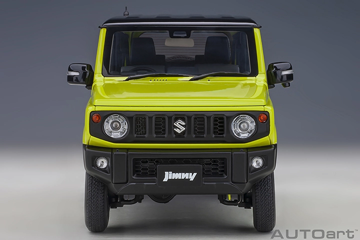 78501 1/18 SUZUKI JIMNY (JB64)(KINETIC YELLOW / BLUISH BLACK PEARL METALLIC ROOF)