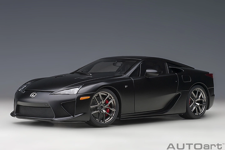 78852 1/18 LEXUS LFA (MATT BLACK)